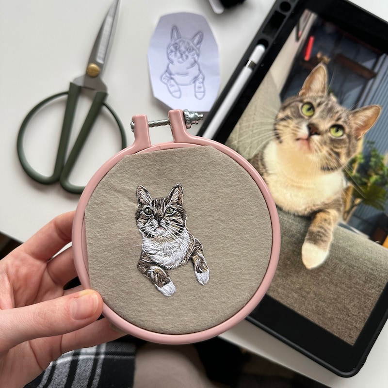 Pet Embroidery - Etsy