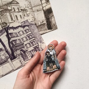 Custom Embroidery People Portrait From Photo| Personalized Couples ...