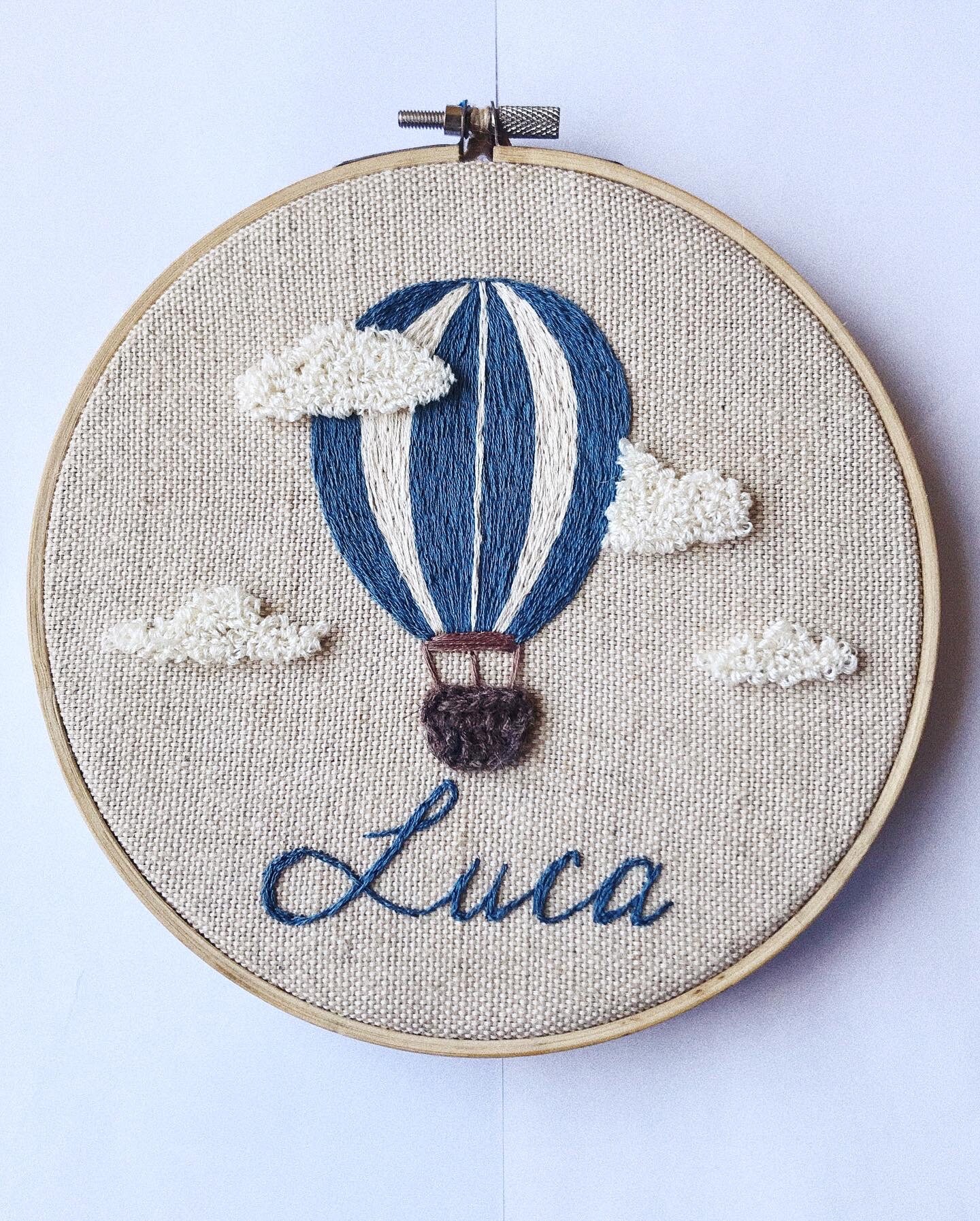 Custom Embroidery Baby Name Embroidery Hoop Personalized - Etsy