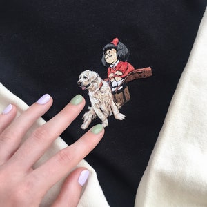 Custom Embroidery People Portrait From Photo| Personalized Couples ...