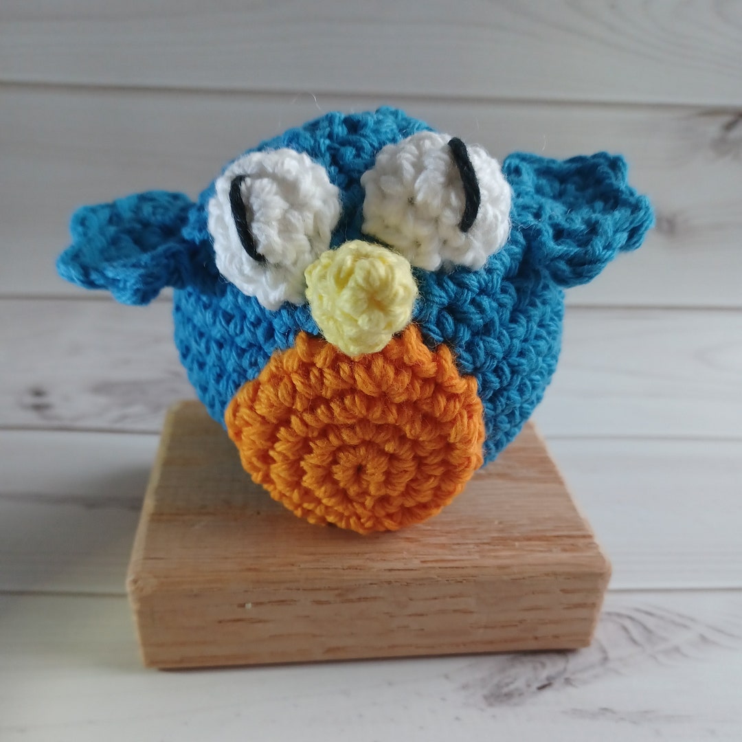 PDF PATTERN ONLY Crocheted Round Robin Bird - Etsy