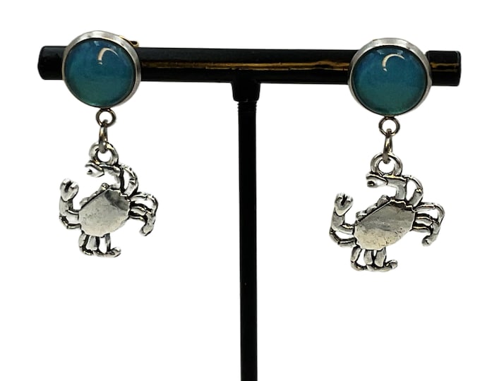 Dazai Osamu Inspired Stud Earrings Crab Bungou Stray Dogs Bsd Anime ...
