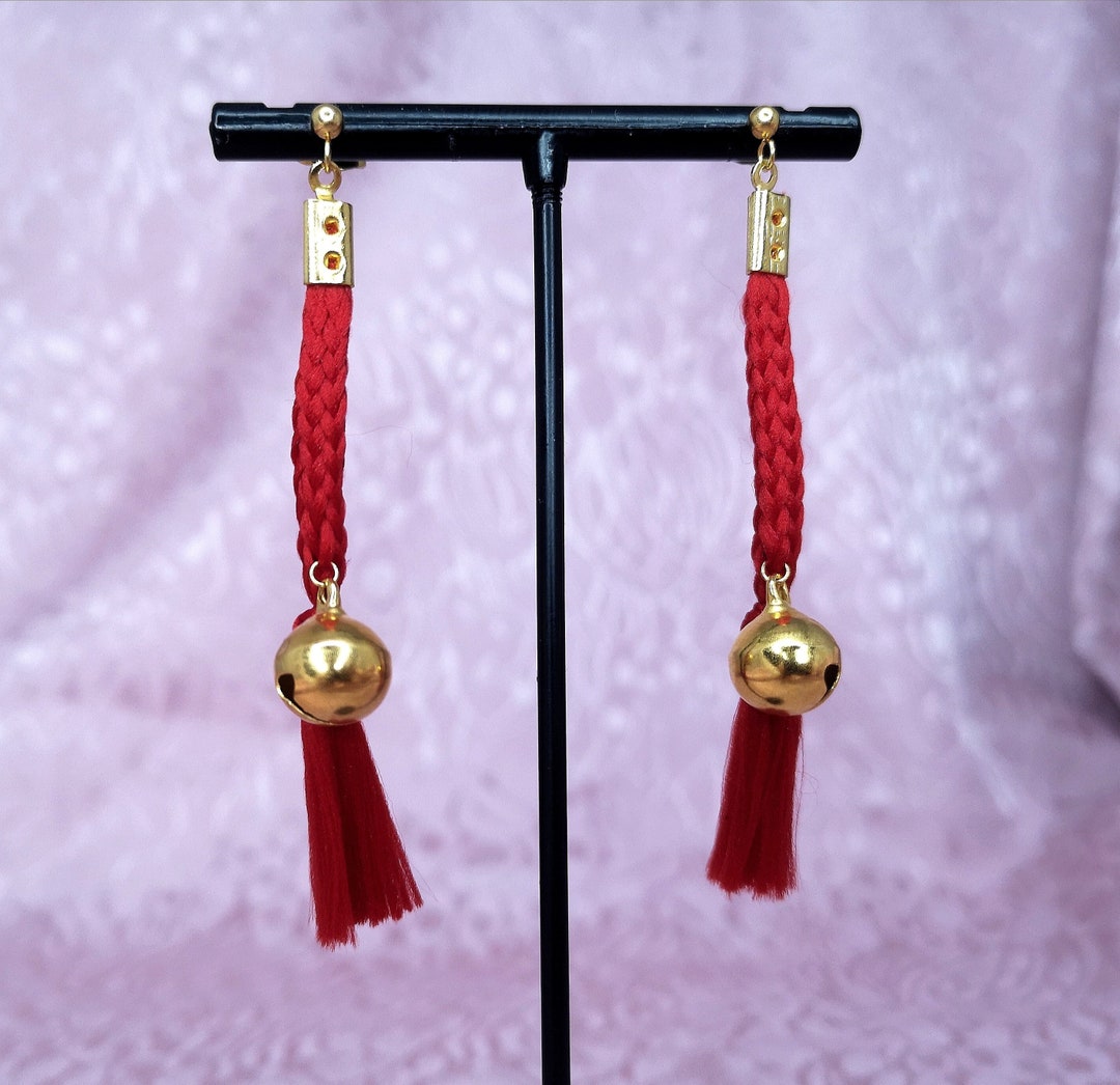 Bells Jouno Cosplay Earrings Bungou Stray Dogs Bsd - Etsy
