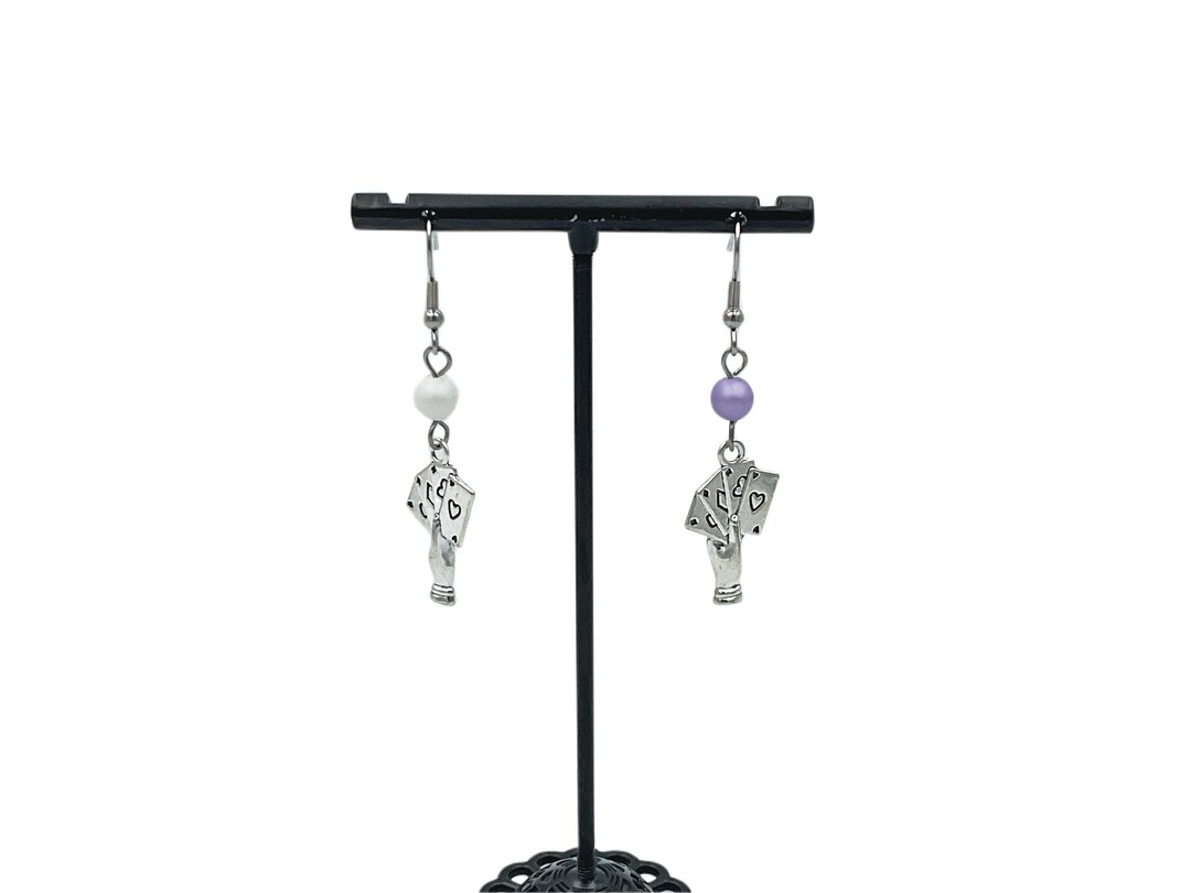 Casino Manager Sigma Inspired Earrings Anime Jewelry Bungou Stray Dogs ...