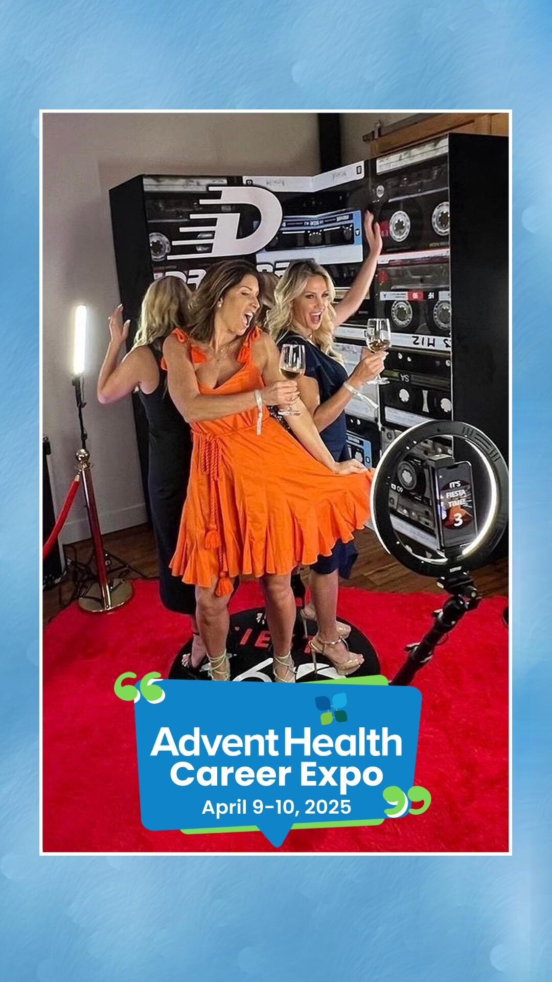 Adventhealth Career Expo 2025 Reel Overlay - Etsy