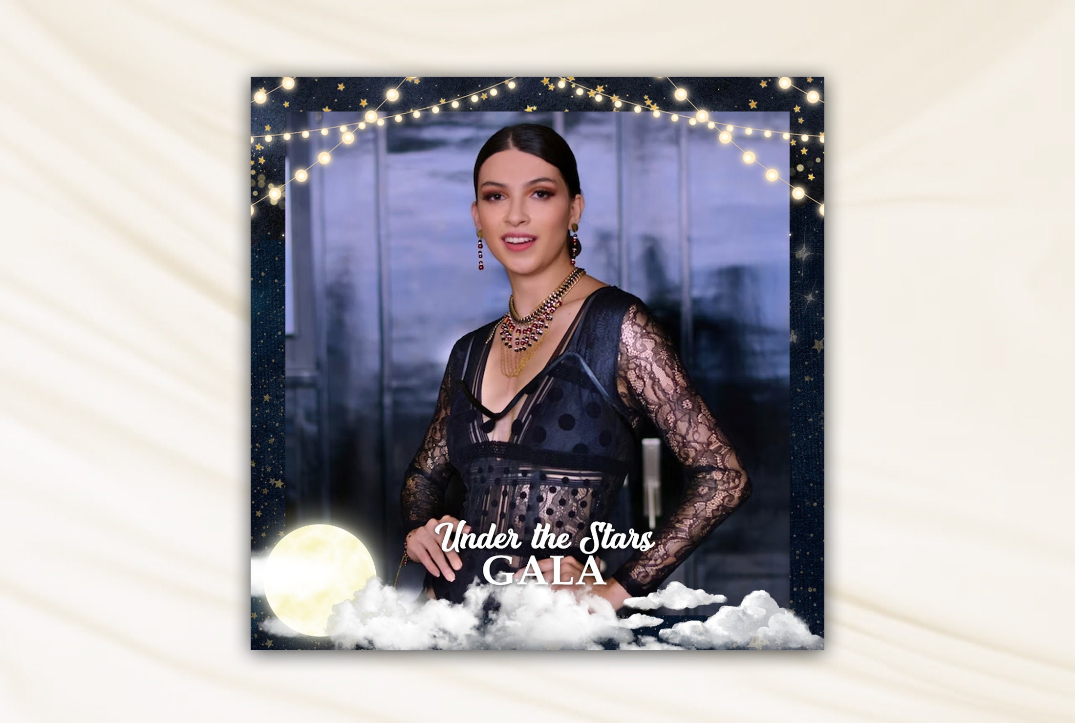 360 Starry Night, Under the Stars Overlay for Prom, Birthdays, HOCO - Etsy