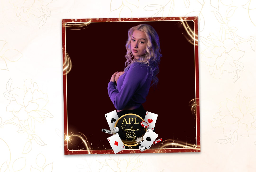 Casino Royale 360 Overlay Cards Dice Template for Touchpix 1072x1072 - Etsy