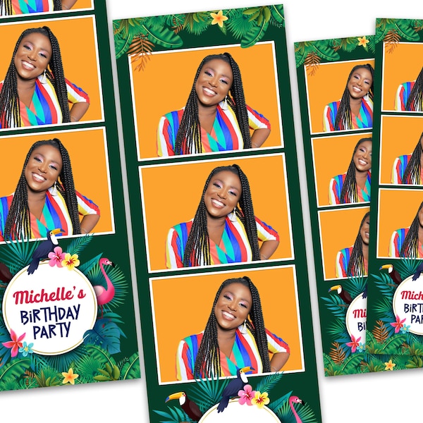 Tropical Photo Booth - Etsy