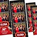 Hollywood 2x6 With Red Carpet Photo Booth Template for Birthdays, Prom ...