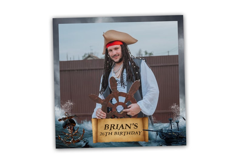 360 Pirate Theme Overlay for Birthdays, Homecoming Parties, and Company ...