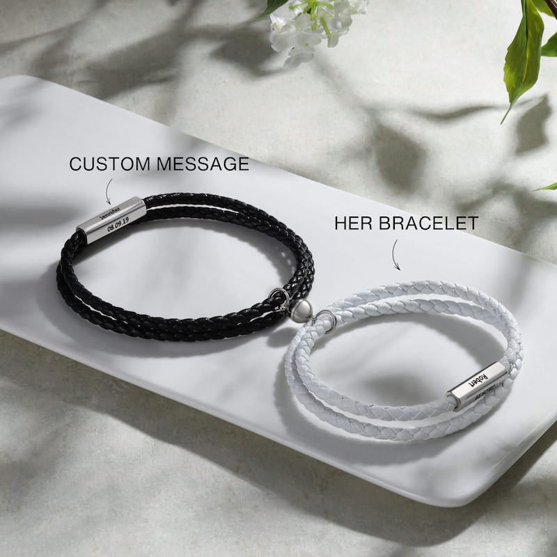 Buy Couple Matching Bracelets Online In India - Etsy India