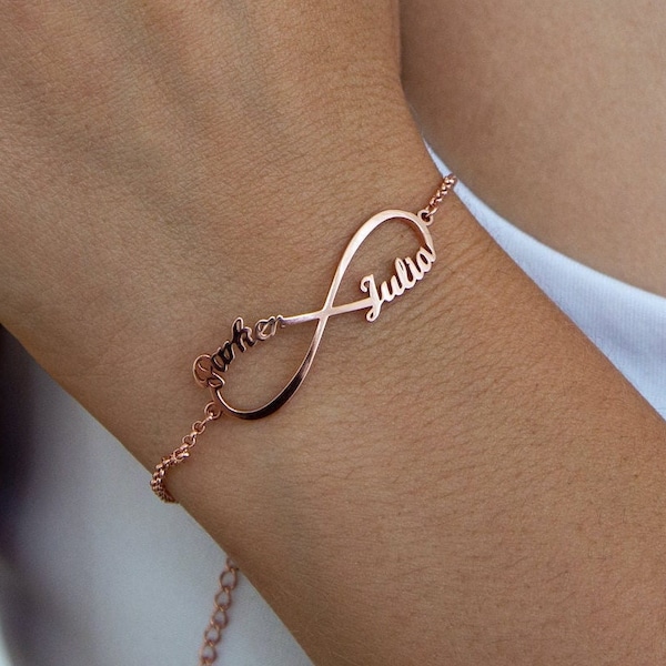 Infinity Couples Bracelet - Etsy