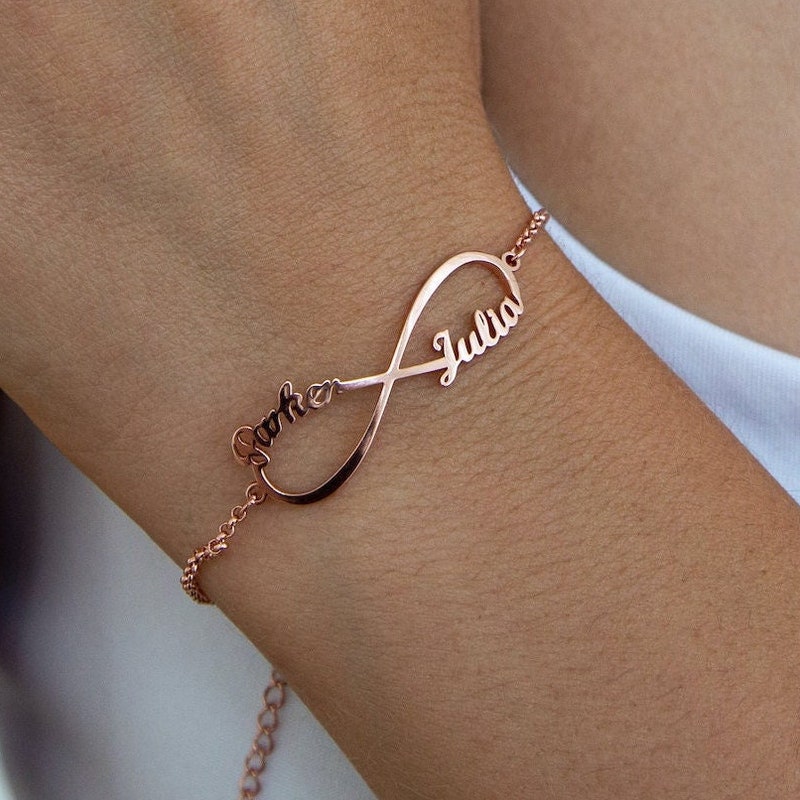 Infinity Couples Bracelet - Etsy