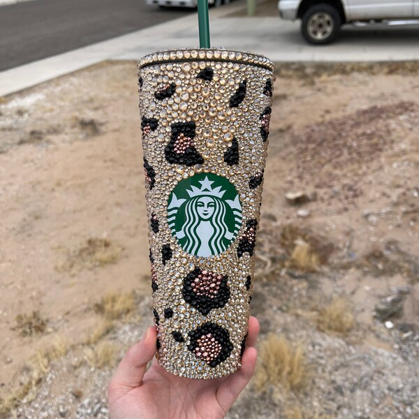 Rhinestone Tumbler Starbucks - Etsy