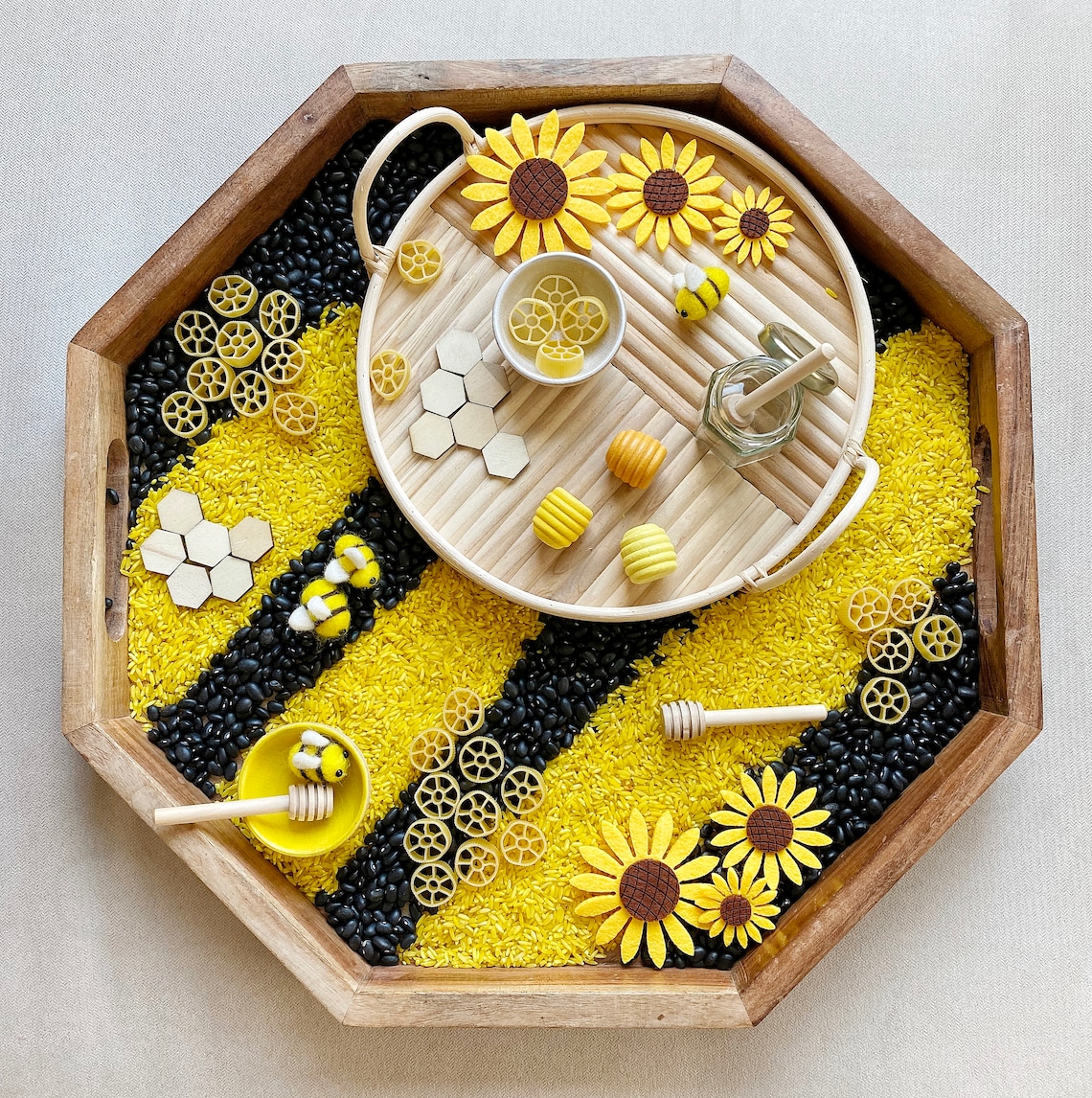 Busy Bee Play Box Sensory Bin - Etsy