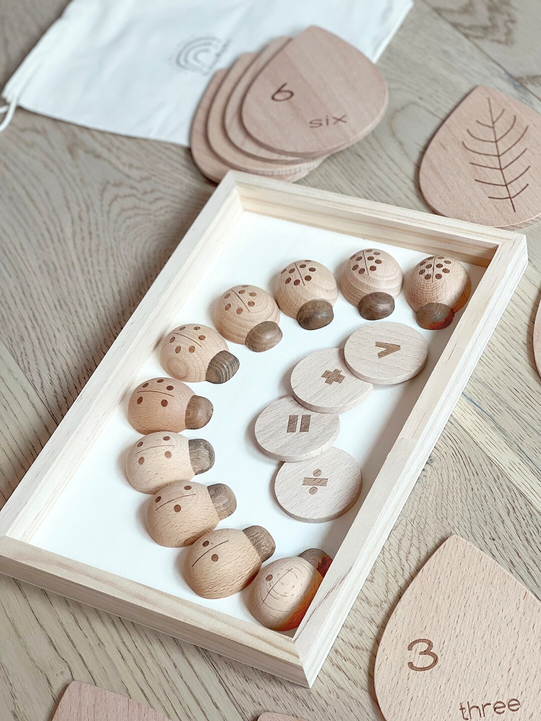 Counting Lady Bugs - Intro to Math - Learning Numbers and Values - Etsy