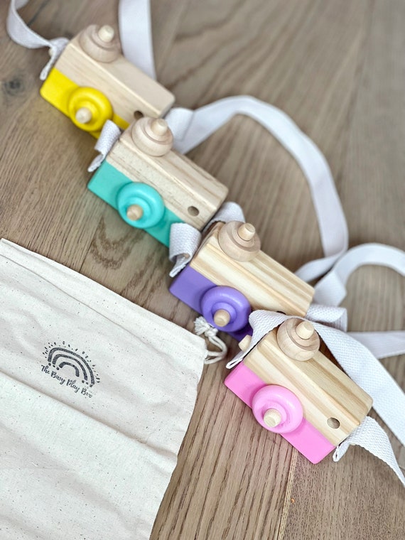 Wooden Camera Pretend Play Wooden Toy - Etsy