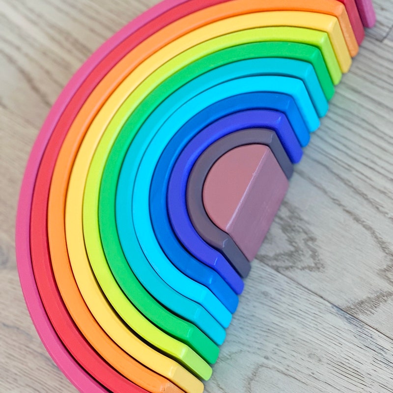 Rainbow Stacker - Etsy