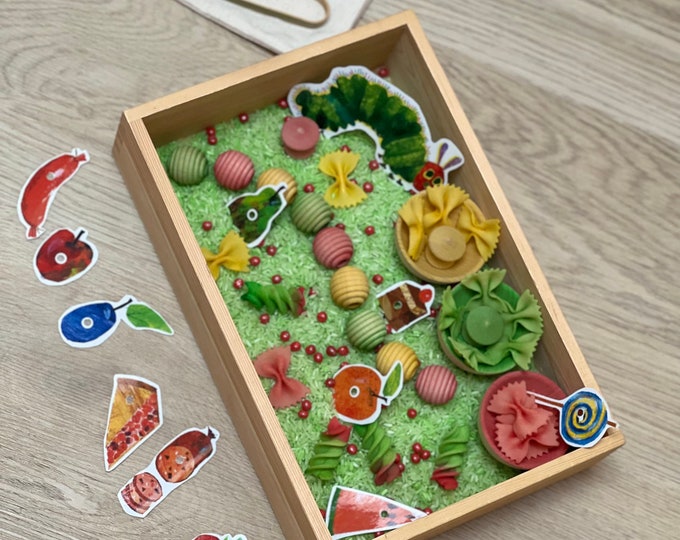 The Very Hungry Caterpillar Sensory Bin - Etsy