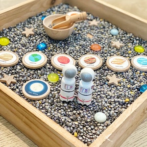 Solar System Play Box - Sensory Bin - Etsy