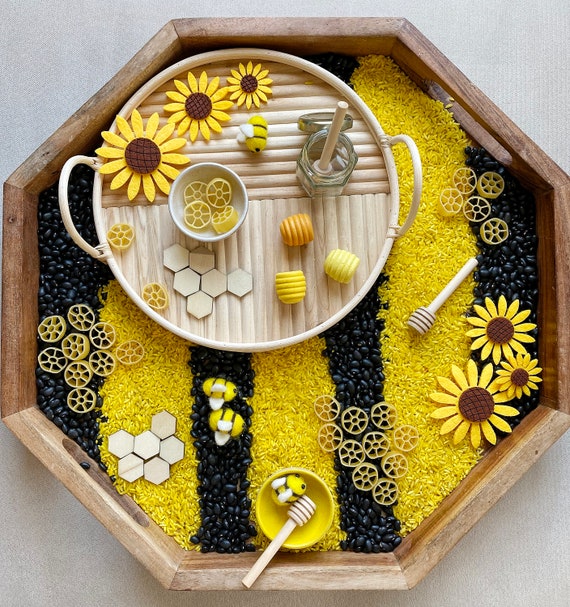 Busy Bee Play Box Sensory Bin - Etsy