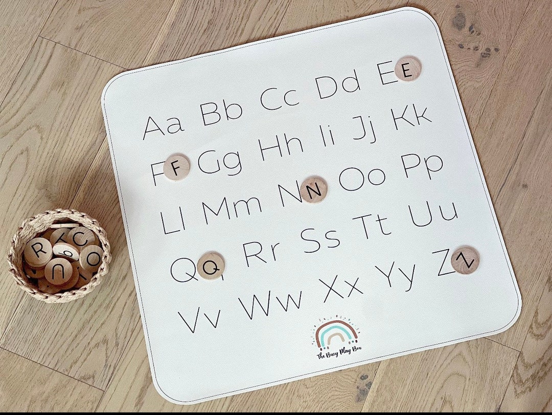 Alphabet Learning Mats -ABC Mat - Play Mat - Etsy