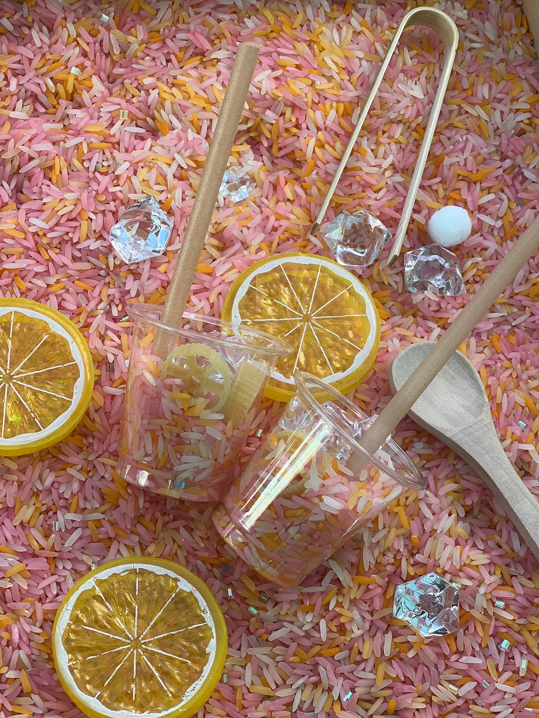 Lemonade Play Kit- Summer Sensory Bin - Etsy