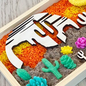 Desert Play Box - Sensory Bin - Sensory Play - Etsy