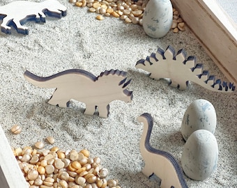 Dino Dig Play Box Fossils Sensory Bin | Etsy
