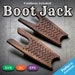Boot Jack Plans Digital Download File Template Pattern CNC or Bandsaw ...
