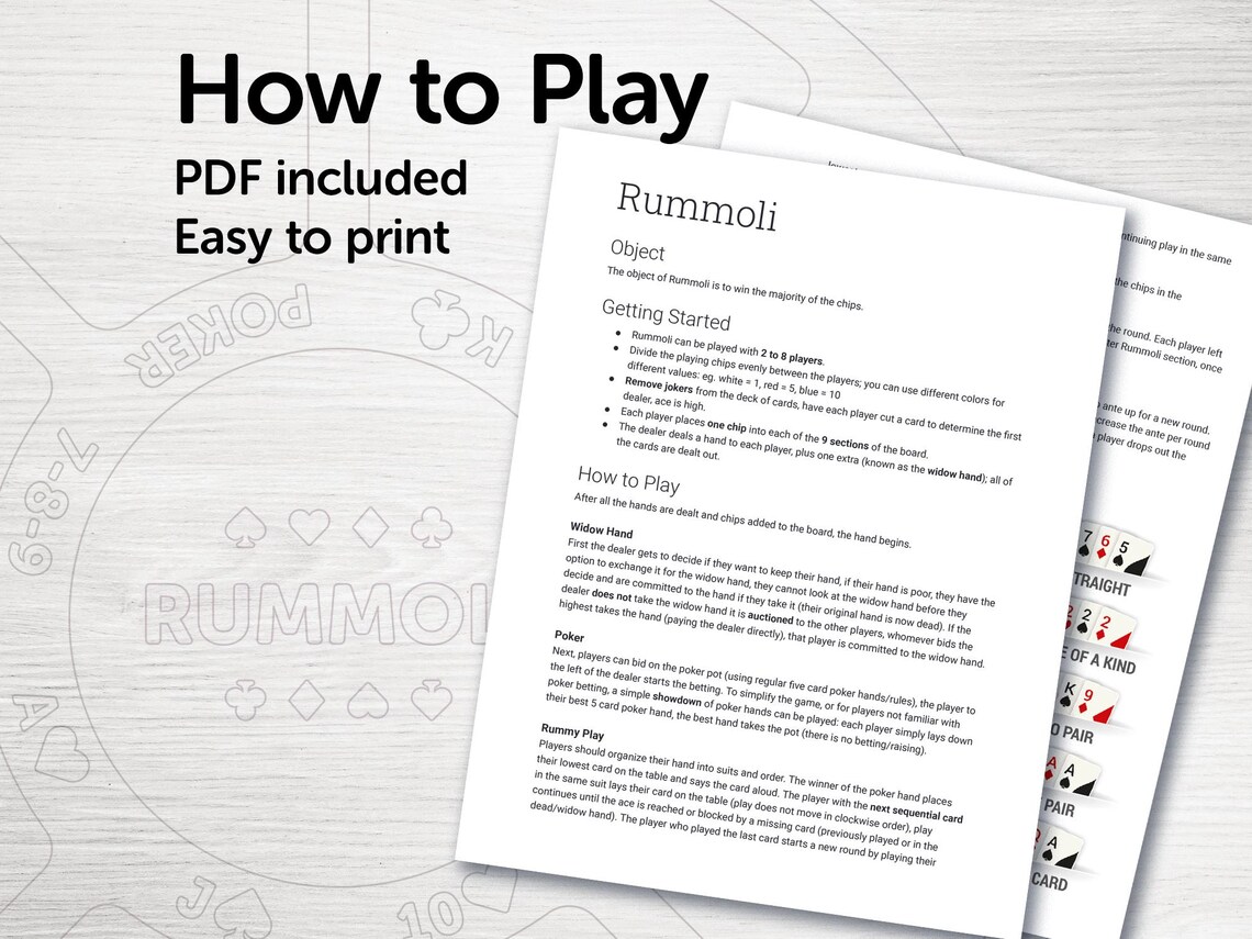 Rummoli Board - CNC Plans - Digital Download File - SVG - EPS ...