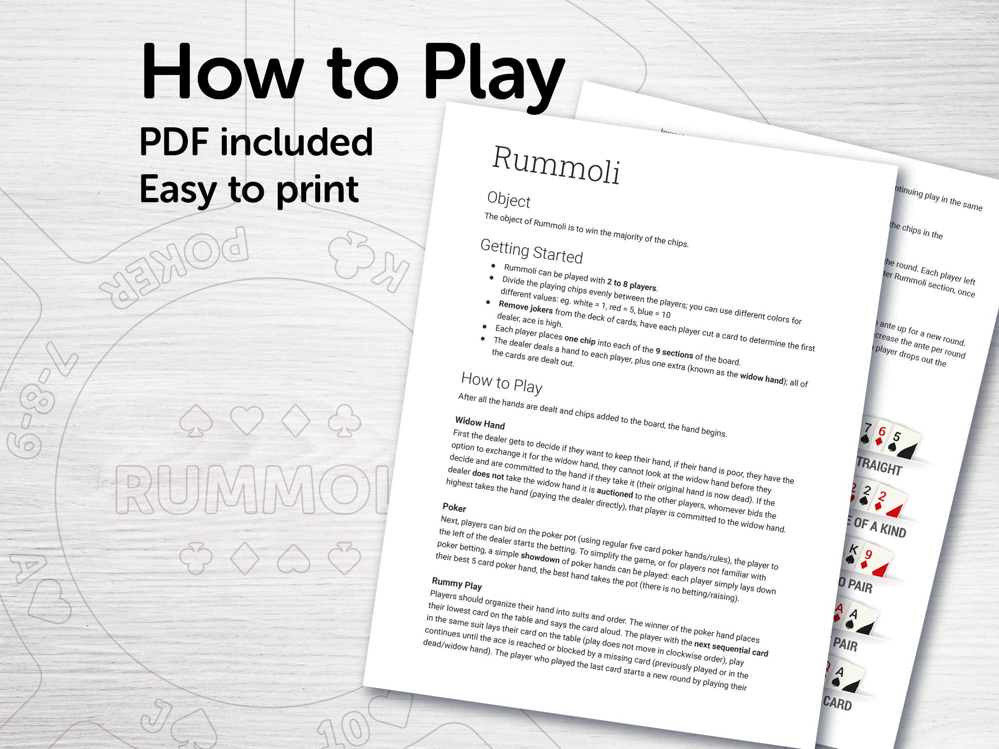 Rummoli Board - CNC Plans - Digital Download File - SVG - EPS ...