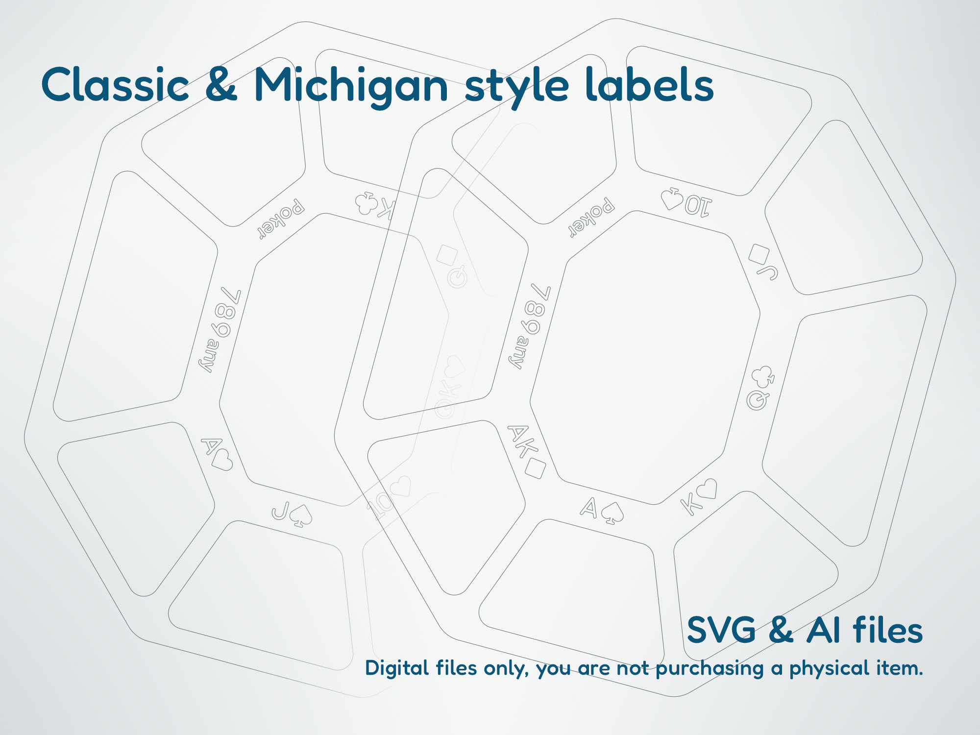 Rummoli Board - Plans - Digital Download File - Board Game Template ...