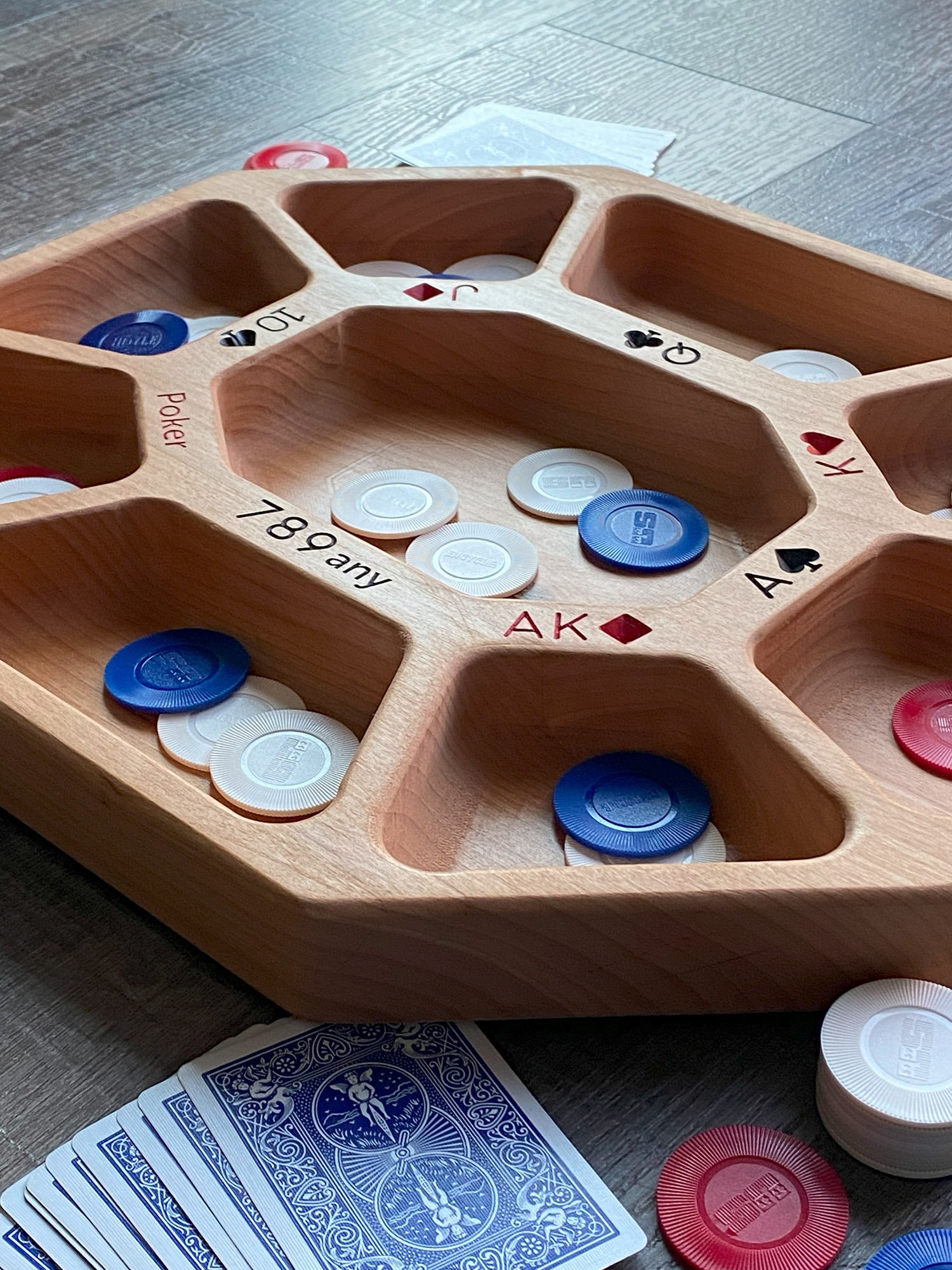 Rummoli Board - Plans - Digital Download File - Board Game Template ...