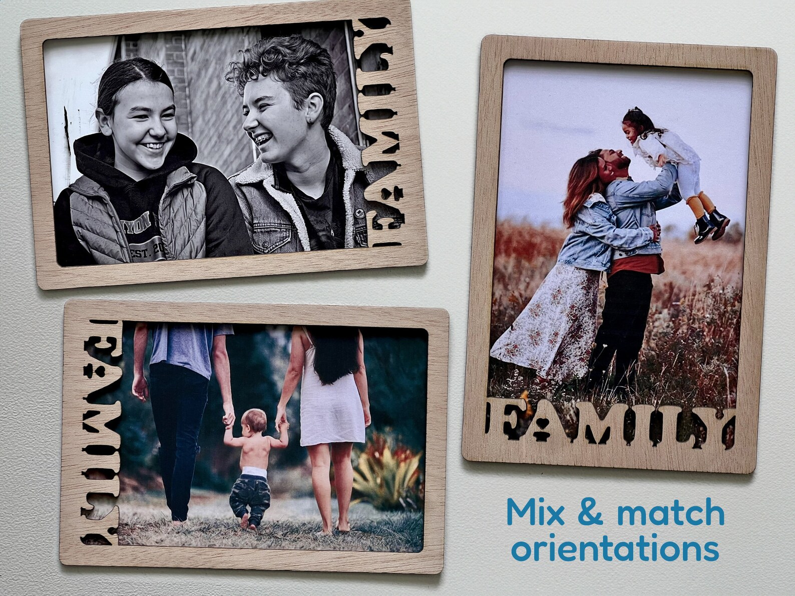 4x6 Family Photo Frame SVG Laser Cut File (digital Download) - Etsy