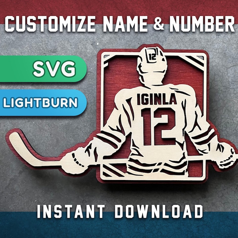 Metal Hockey Craft Signs - Etsy