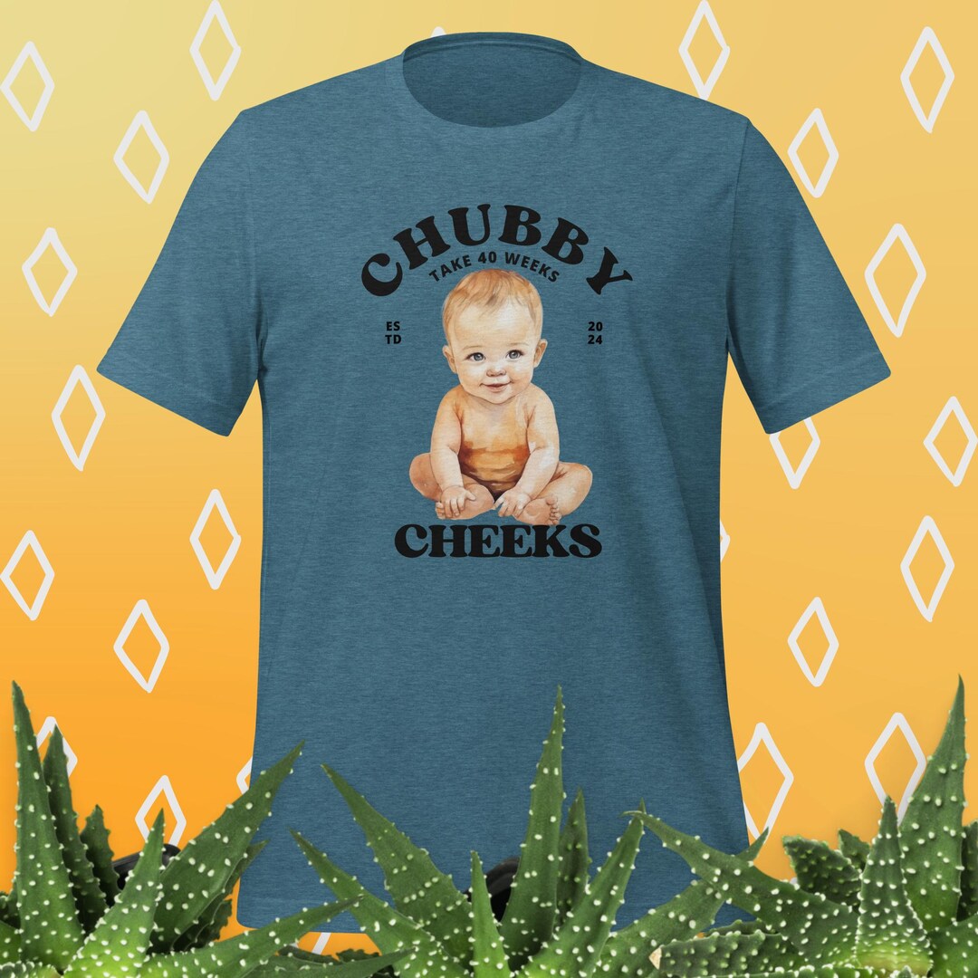 Chubby Cheeks Take 40 Weeks - Etsy