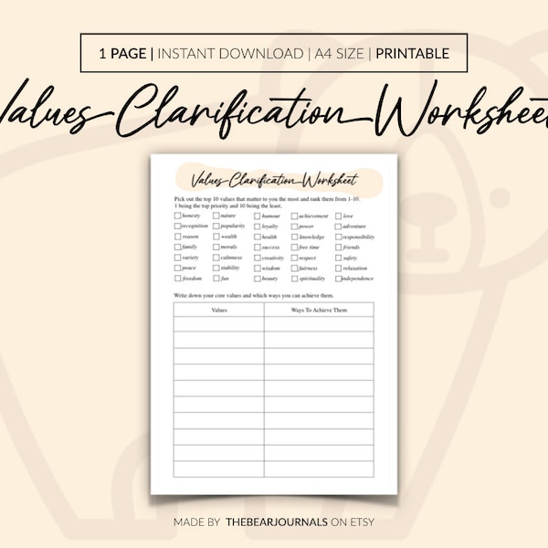 Values - Etsy