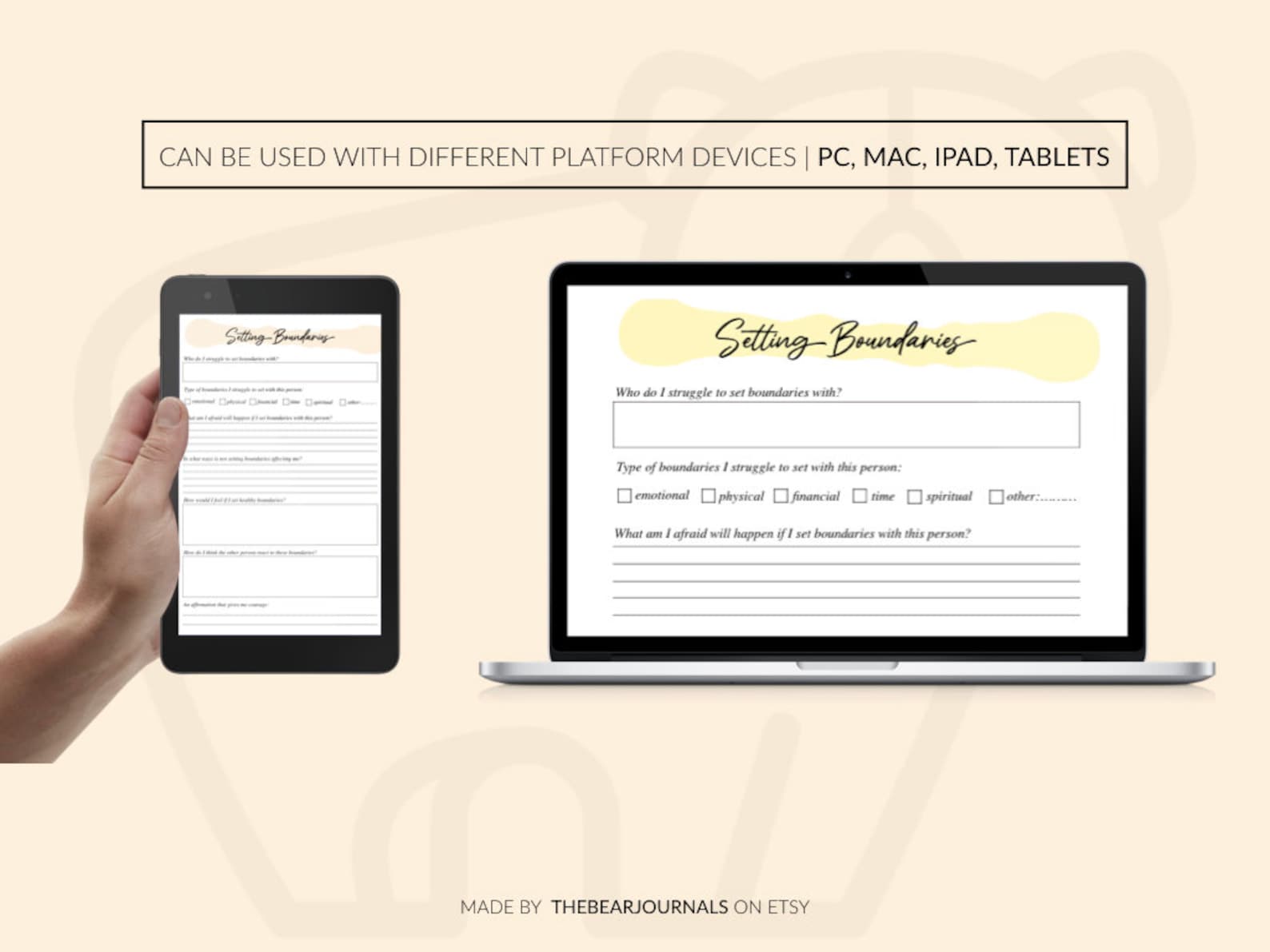 Setting Boundaries Worksheet Setting Personal Boundaries Relational