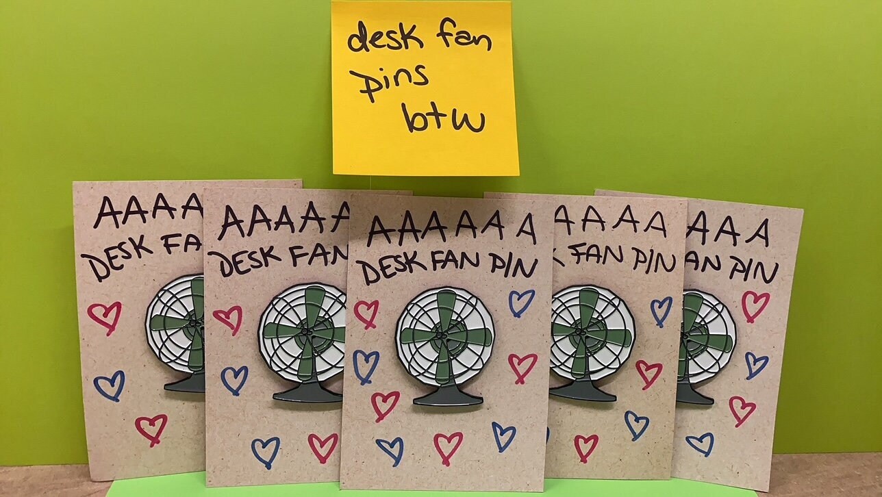 Fallout 4 Desk Fan Pin - Etsy