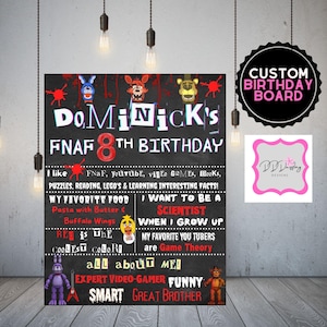 Five Nights at Freddys Table - Etsy