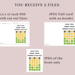 Printable Wordle Love Card, Wordle Anniversary Card, Funny Wedding ...