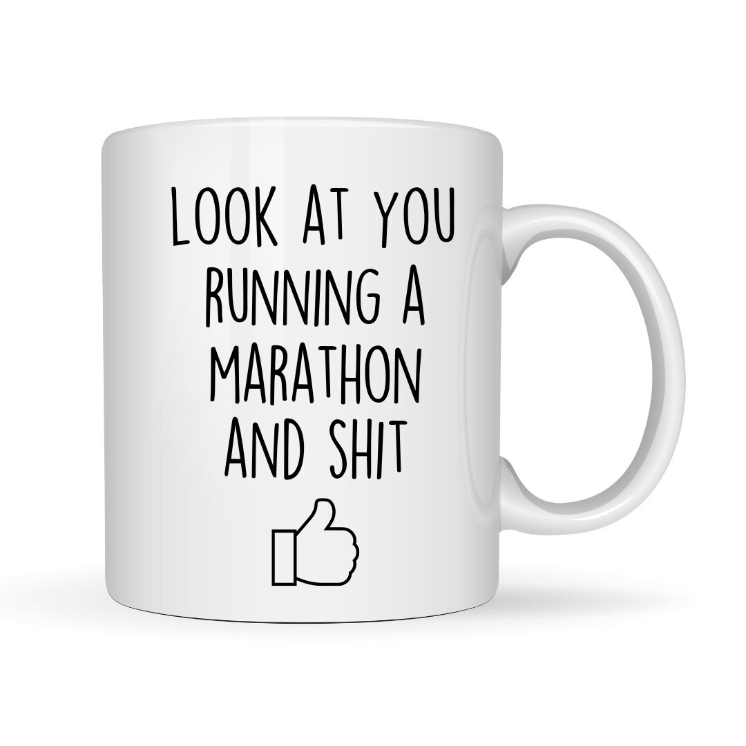 Marathon Gifts for Women and Men, Marathon Mug, Marathon Runner Gifts ...