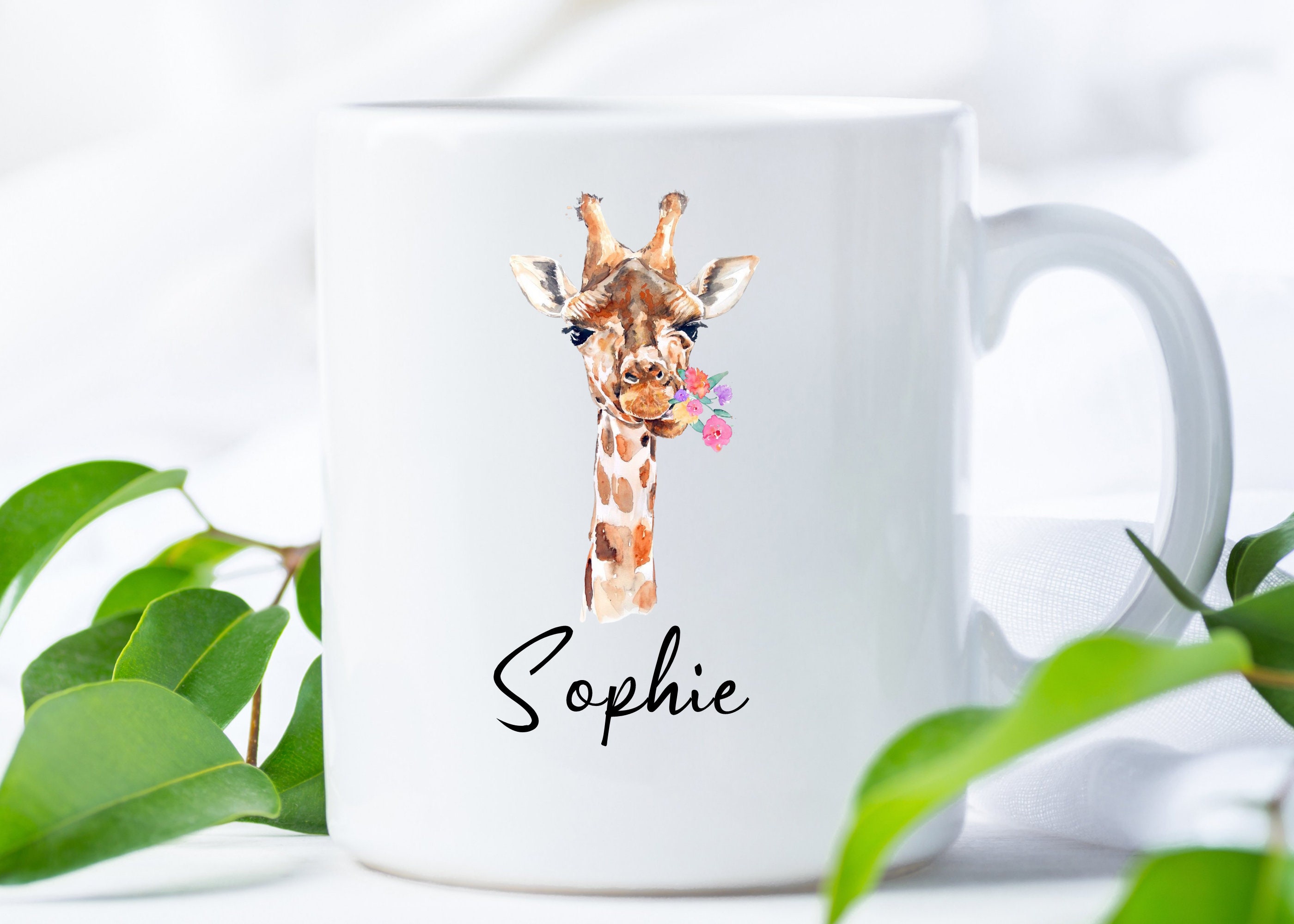 Giraffe Mug Giraffe Gifts for Women Cute Giraffe Cup - Etsy Australia