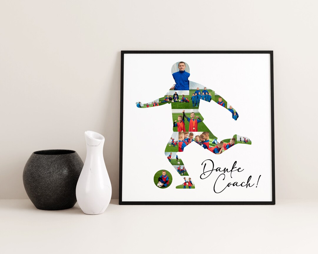 Danke Coach | Fotocollage | Alles Gute | Happy Birthday | Geschenk ...