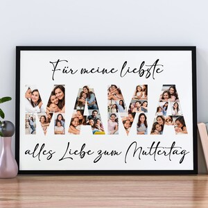 Geschenk Mutti | Geburtstag | Fotocollage | Mama | Muttertag | Happy ...