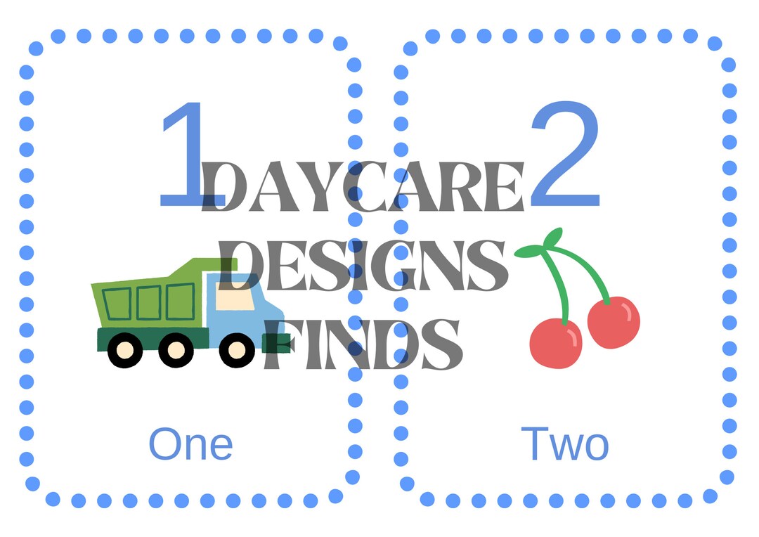 Printable Number Flashcards Perfect for Toddlers (1 Year Olds, 2 Year ...