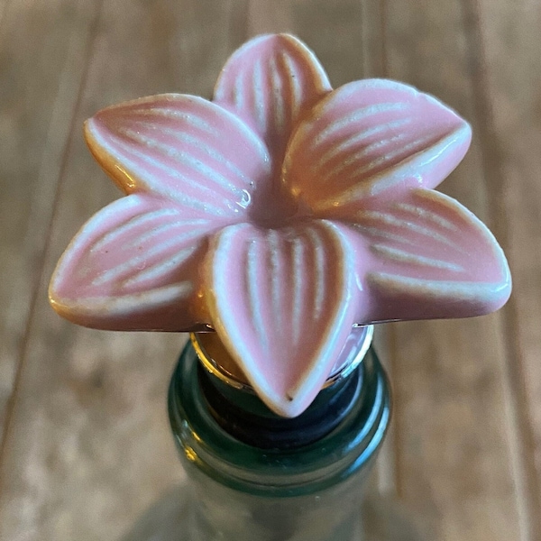 Flower Wine Stopper - Etsy