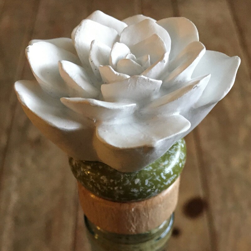 Flower Wine Stopper - Etsy