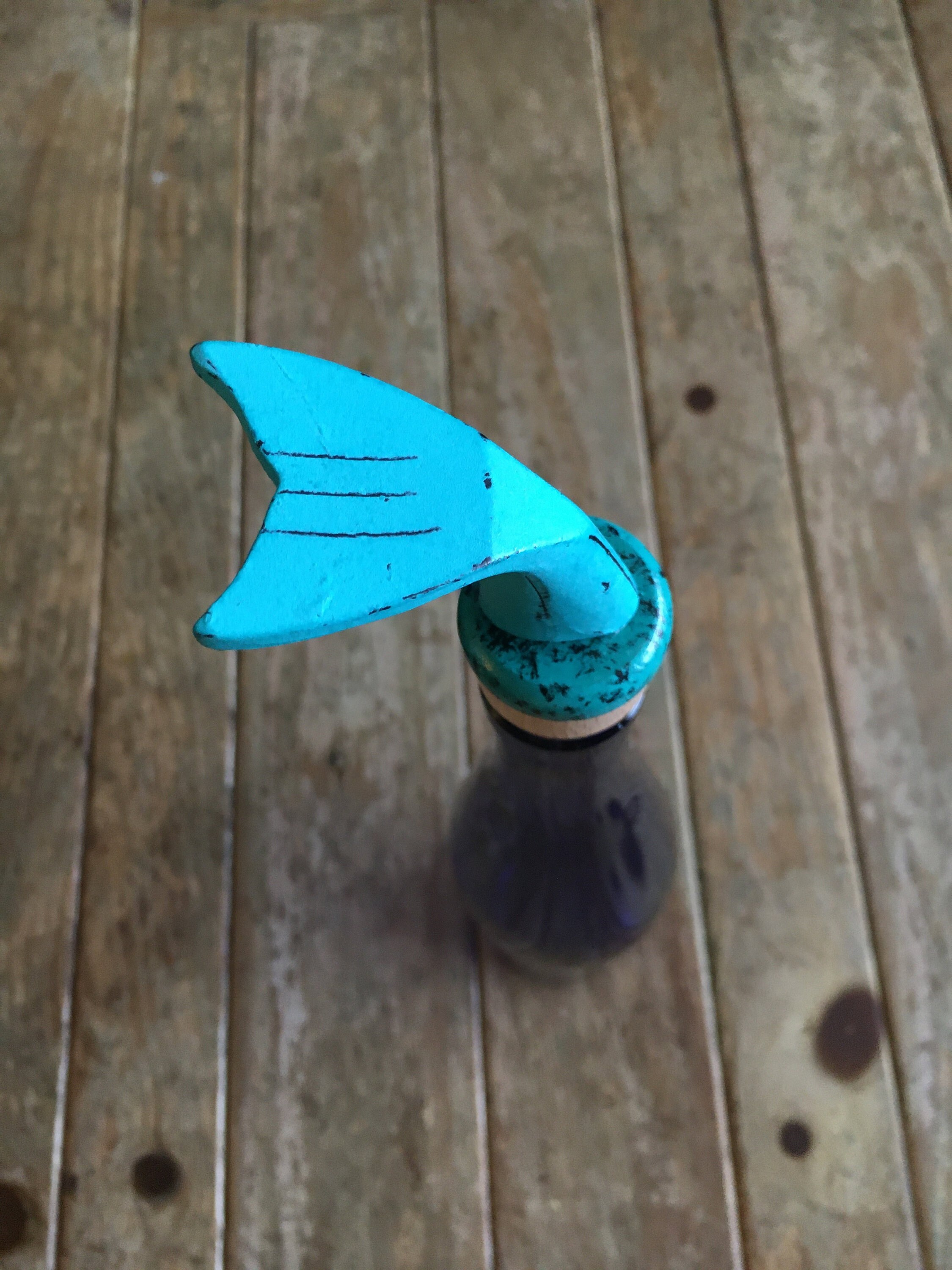 Mermaid Wine Stopper / Mermaid Tail Wine Stopper / Blue Mermaid Stopper ...